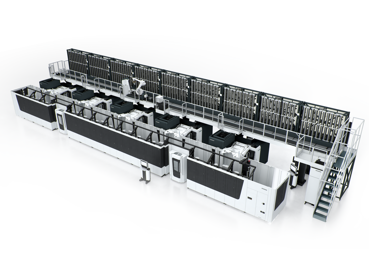 Cts Central Tool Storage Rack Type Storage Automation System By Dmg Mori Dmg Mori Greece